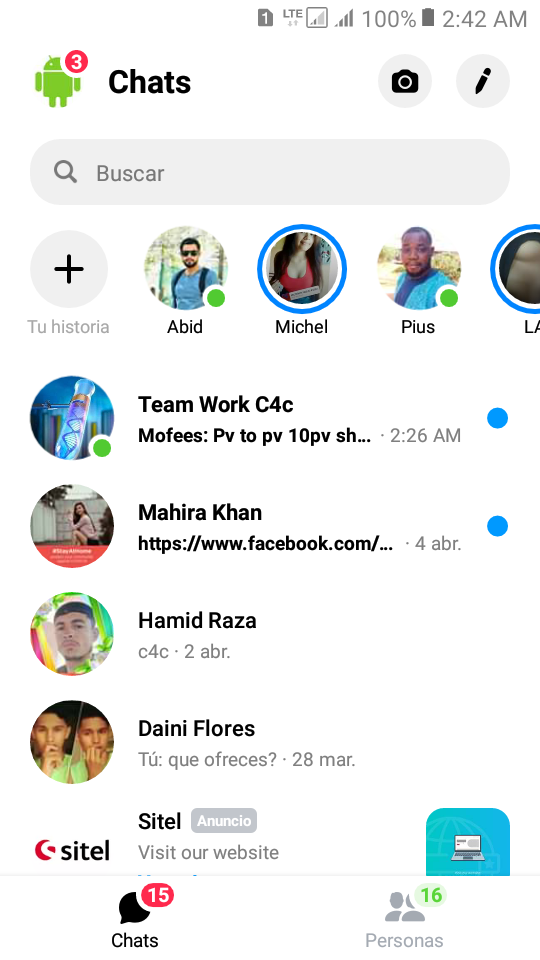 Facebook Messenger 387.0.0.22.106 para Android | Descargar APK